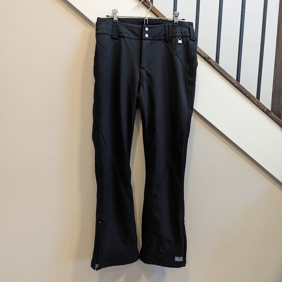 NILS | Pants & Jumpsuits | Nils Black Flare Leg Classic Ski Pants ...